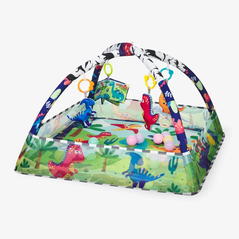 Kikka Boo Dino Forest 3u1 Podloga Za Igru Sa 18 Loptica