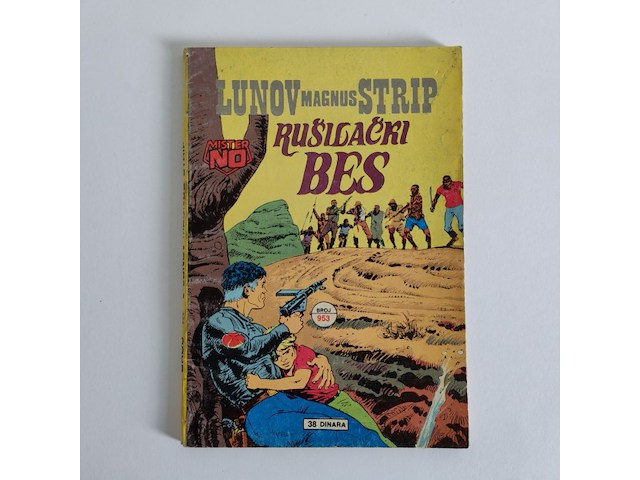 LMS 953 - Mister No - Rušilački bes
