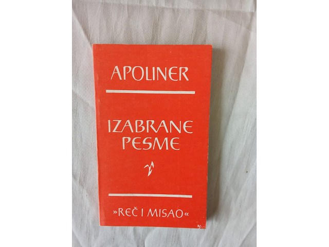 Izabrane Pesme-Apoliner