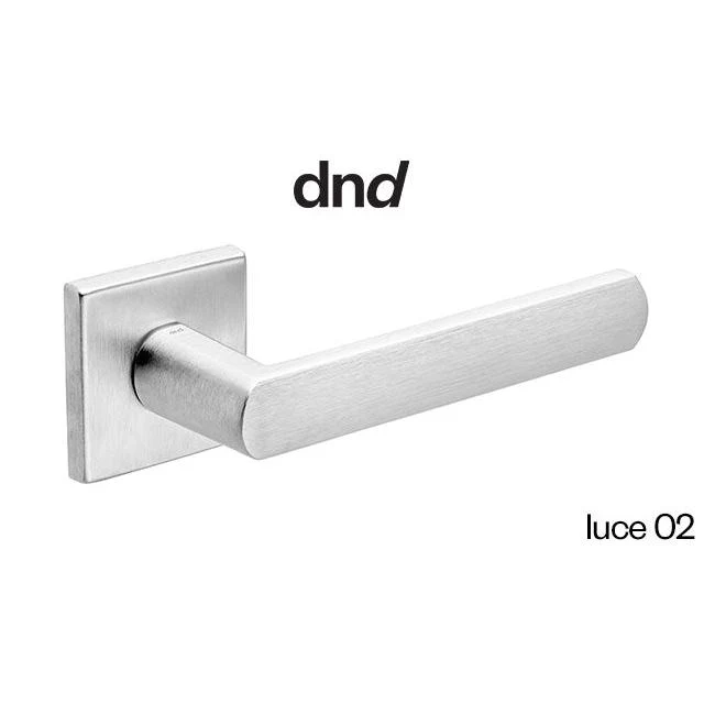 DND kvaka Luce LC14P — na rozeti, mat hrom