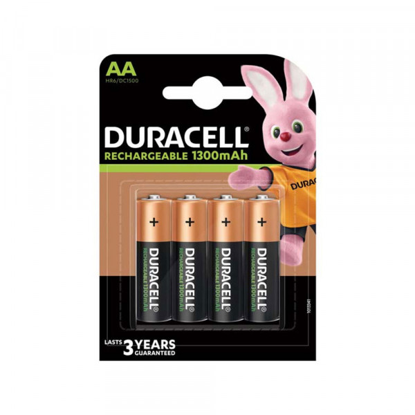 Baterija punjiva R6 1300 mah Duracell 1/4