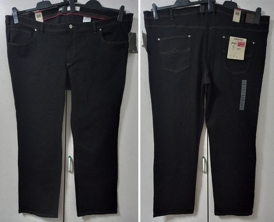*CANDA at C&A* vrhunske crne keper pantalone 56