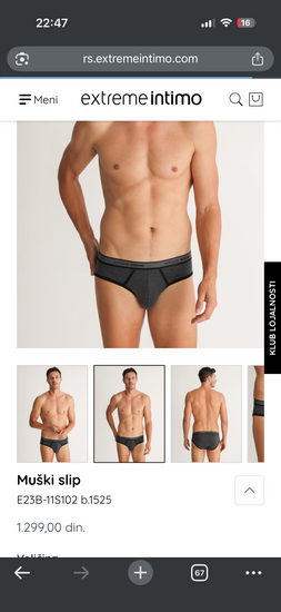 Snizenje 1500 Extreme intimo 3 komada