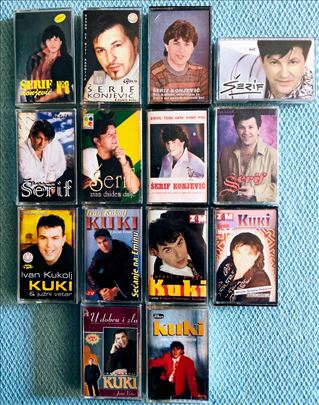 Šerif Konjević/Ivan Kukolj Kuki-14 albuma-kaseta