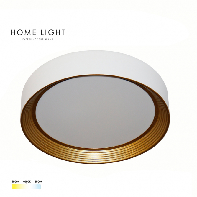 1 SOLEA 65 LED PLAFONJERA 30W CCT BELA/ZLATO 202482