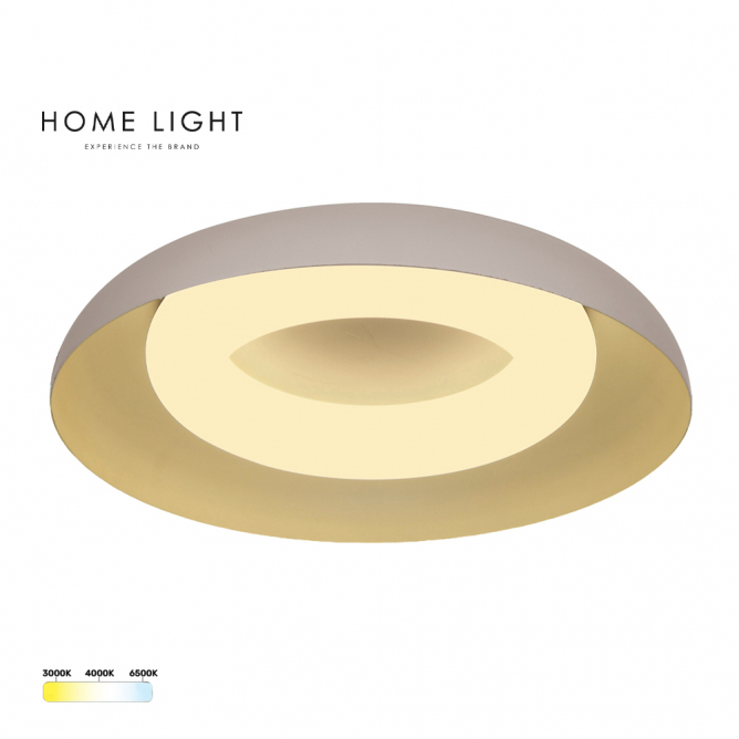 1 SOLEA 72 LED PLAFONJERA 24W CCT CAPPUCCINO 202486
