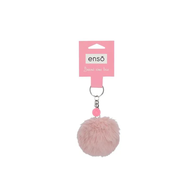 ENSO FLUFFY CHARMS dečiji privezak - powder pink