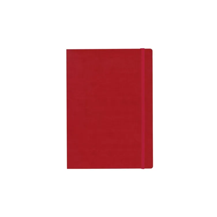 VELVET Notes sa lastišem A5 - crvena