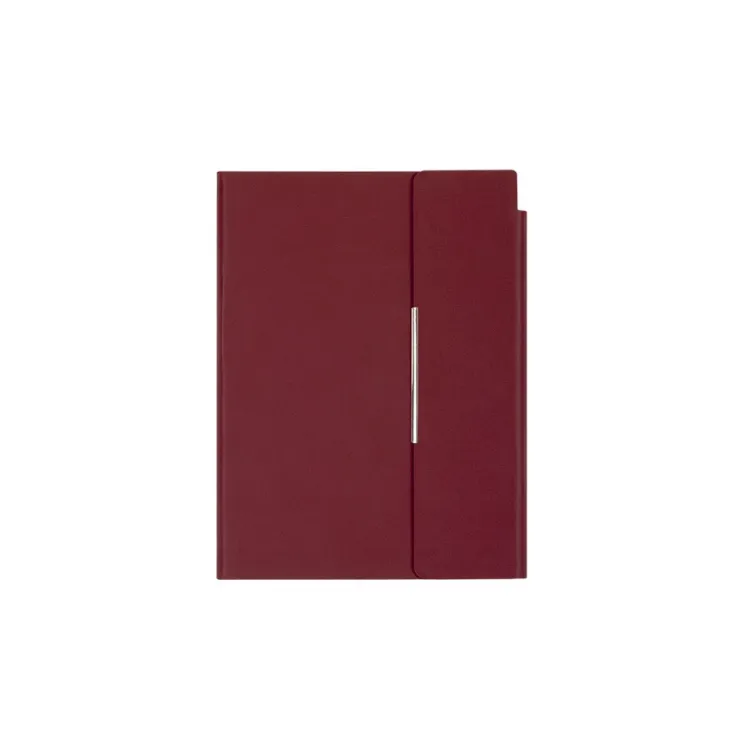 VELVET Notes sa magnetnim preklopom A5 - bordo