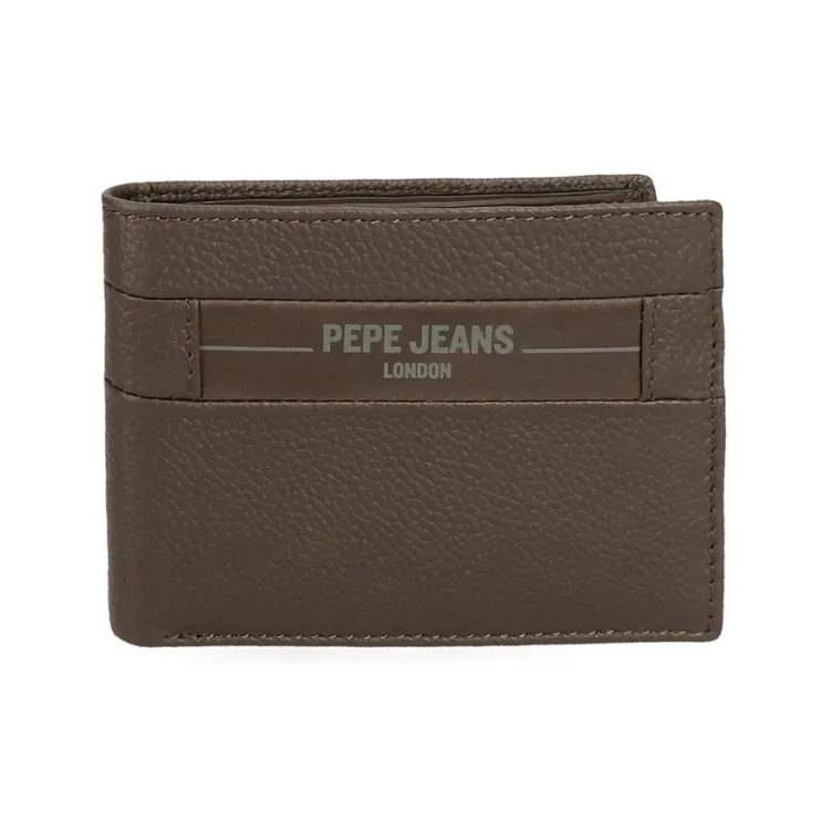 PEPE JEANS CHECKBOX muški novčanik - braon