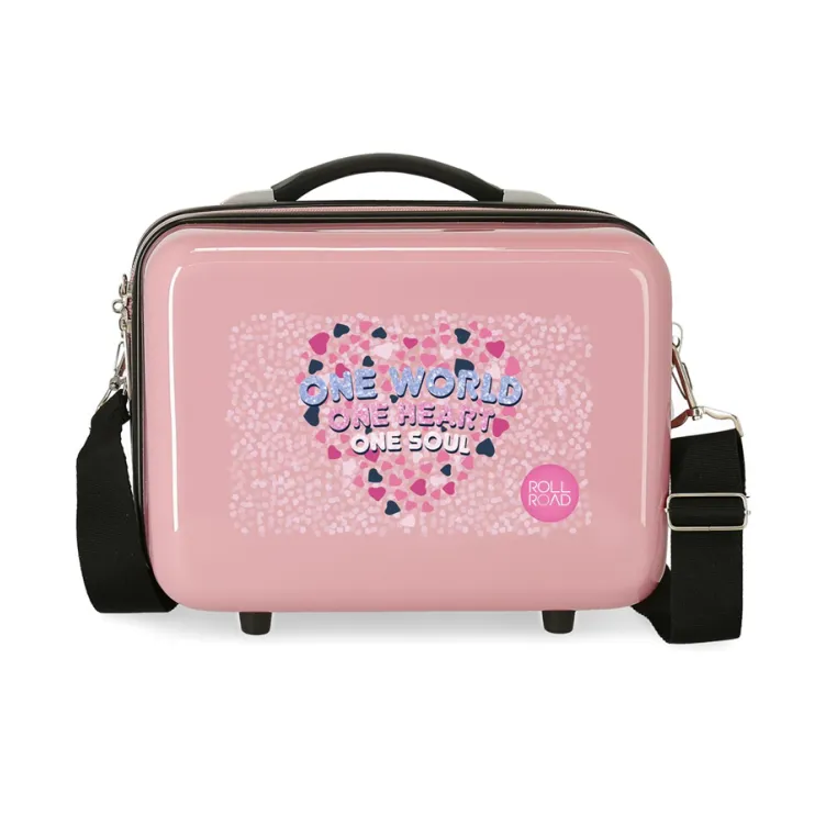 ROLL ROAD ONE WORLD dečiji neseser - pink