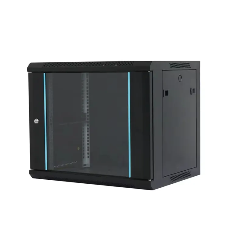 Rack orman nazidni, 15U, 600x600, staklena vrata