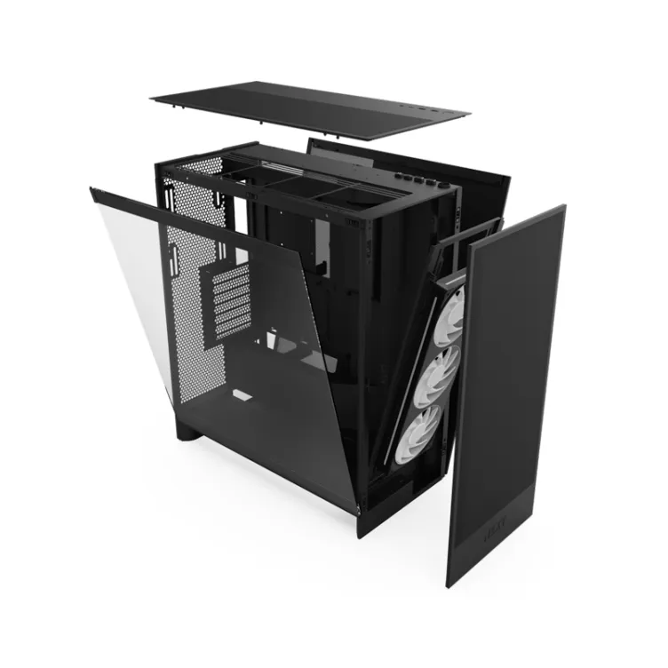 H7 Flow RGB kućište crno (CM-H72FB-R1)