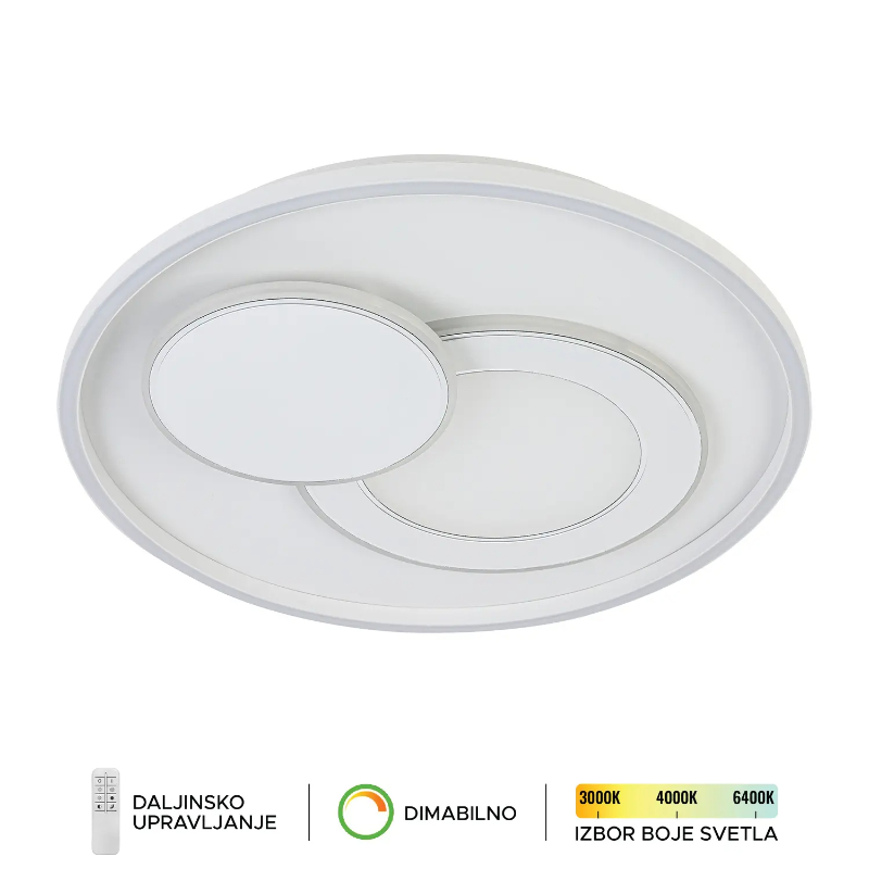 LED PLAFONSKA LAMPA F2106-24C WH FORMA