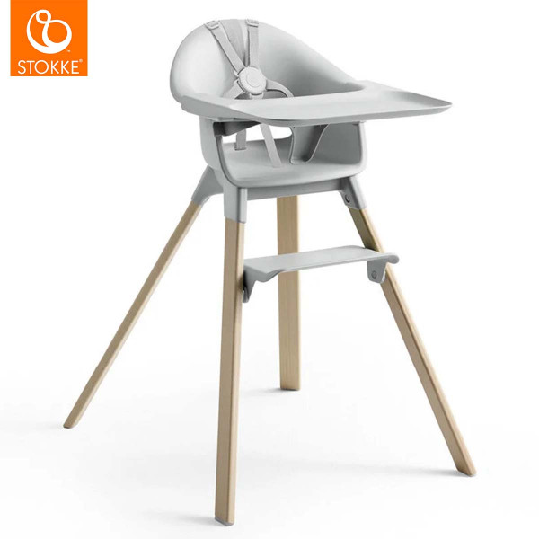 Stokke Clikk hranilica Bamboo "Cloud Grey"