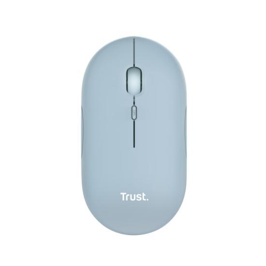 BEŽIČNI MIŠ PUNJIVI TRUST PLAVI