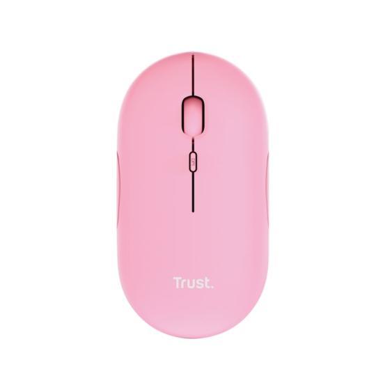 BEŽIČNI MIŠ PUNJIVI TRUST PINK