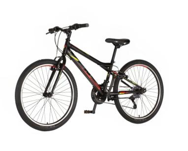VENSSINI Dečija bicikla Venssini Junior Parma 24/V-brake kontra/18 brzina/crno-crvena perla