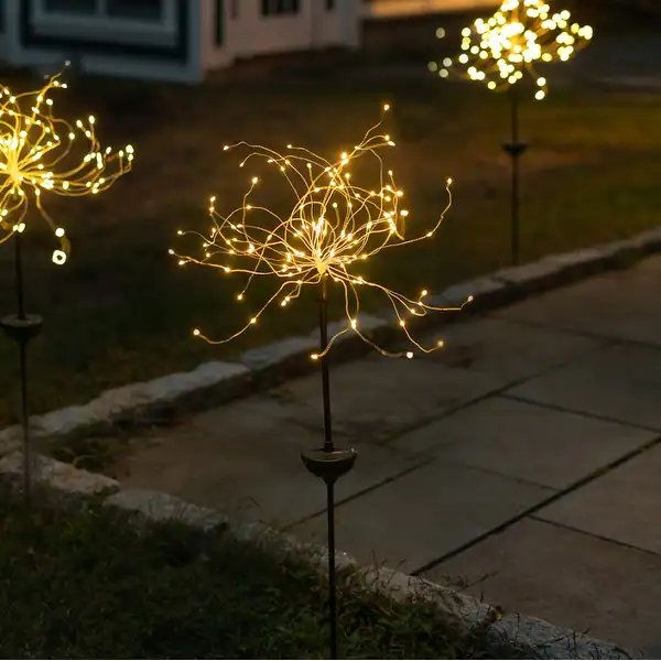 Solarno LED drvo za dvorište – set 2 komada, dekorativna baštenska rasveta