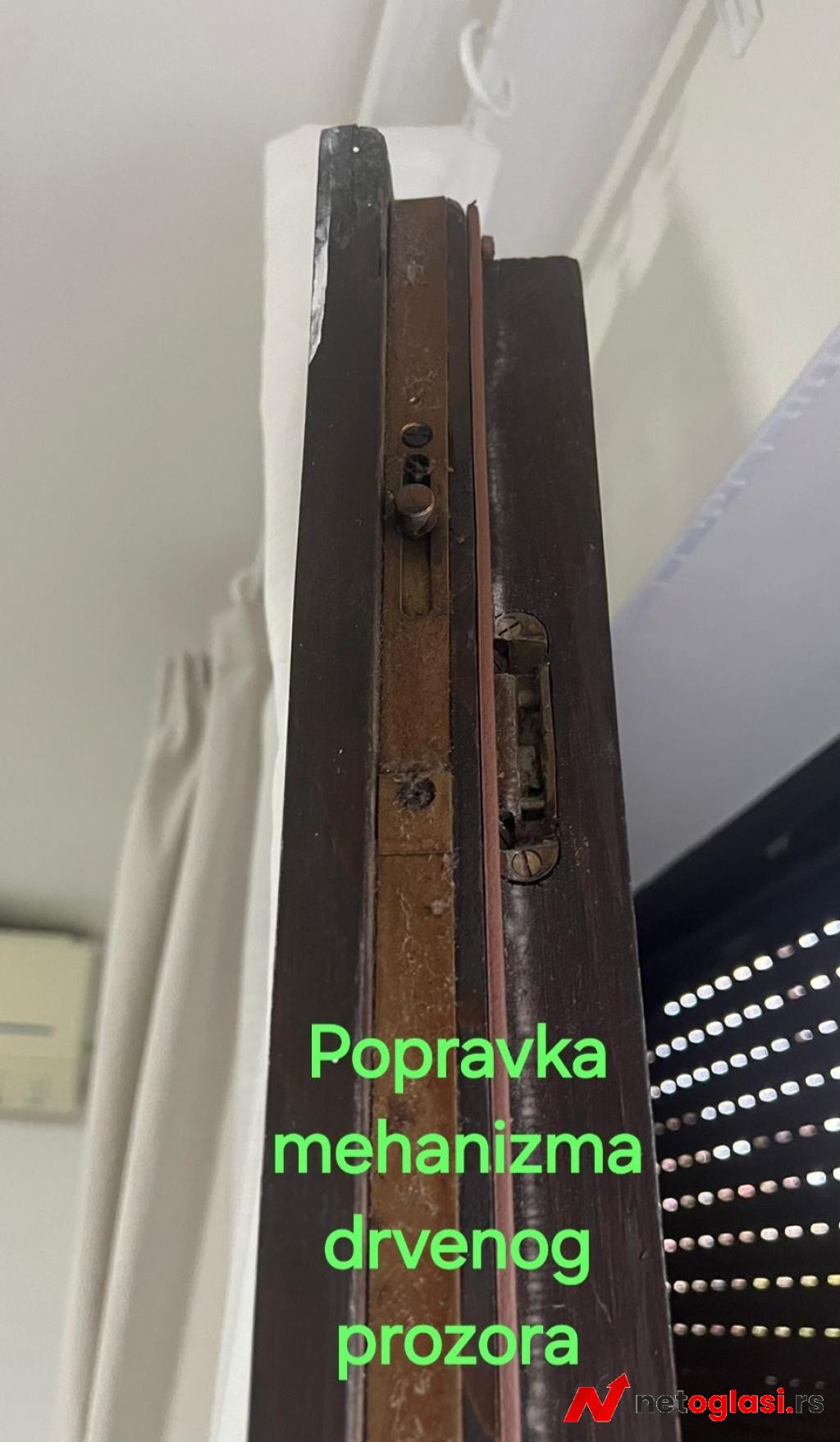 Zamena Mehanizma prozora drvenih
