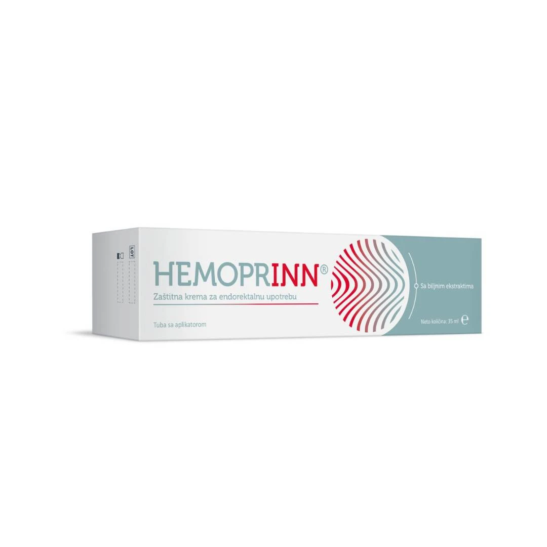 HEMOPRINN® Zaštitna Krema sa Aplikatorom za Endorektalnu Upotrebu 35 mL