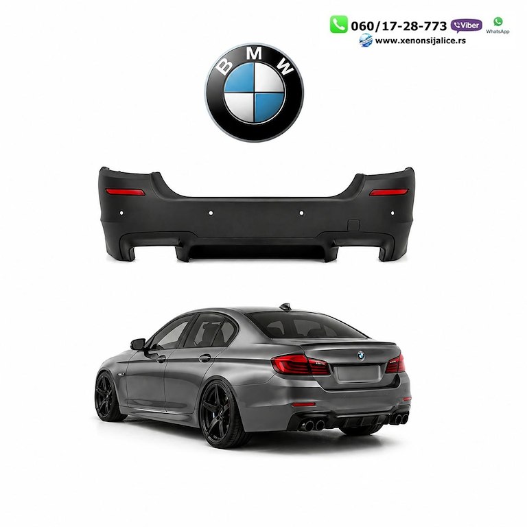 BMW 5 F10 13-17 ZADNJI BODY KIT M