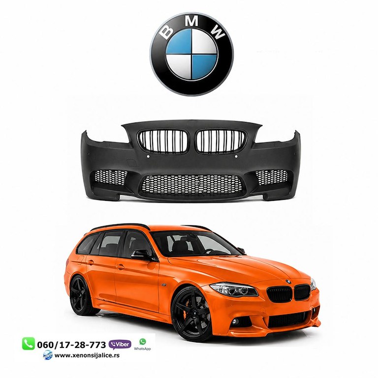 BMW 5 F10 13-17 KARAVAN PREDNJI BODY KIT M