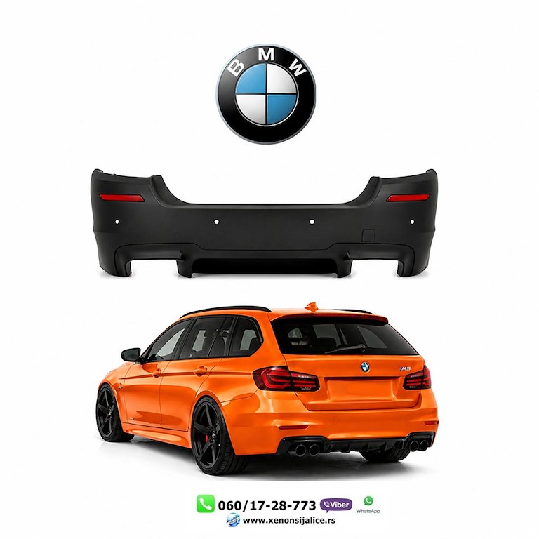 BMW 5 F10 13-17 KARAVAN ZADNJI BODY KIT M
