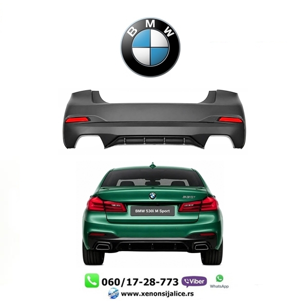 BMW 5 G30 17-22 ZADNJI BODY KIT M