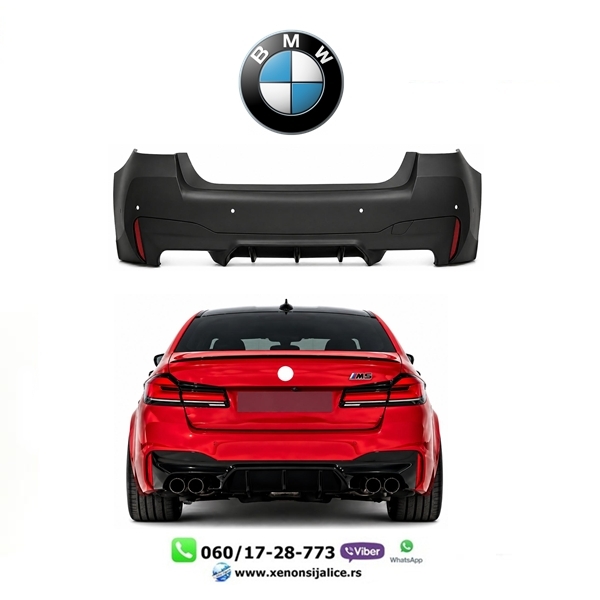 BMW 5 G30 22-25 ZADNJI BODY KIT M