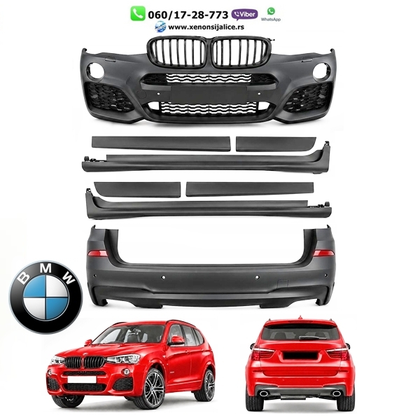 BMW X3 F25 14-18 BODY KIT M