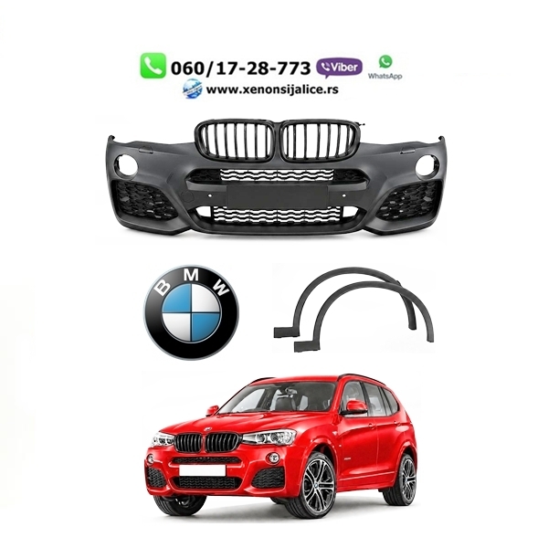 BMW X3 F25 14-18 PREDNJI BODY KIT M