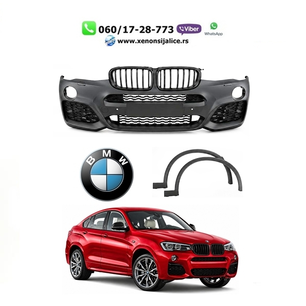 BMW X4 F26 14-18 PREDNJI BODY KIT M