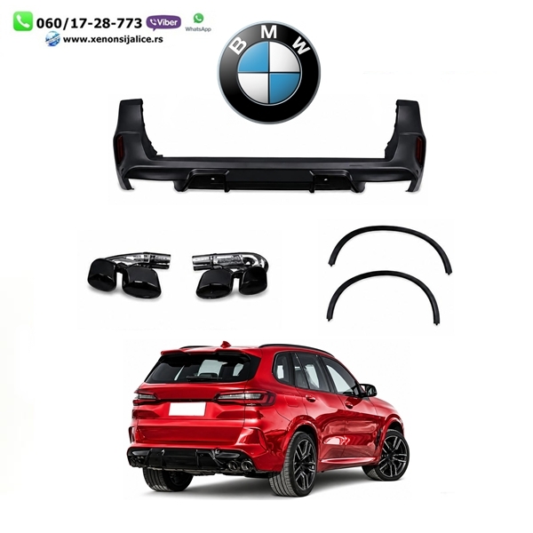 BMW X5 G05 18-23 ZADNJI BODY KIT M