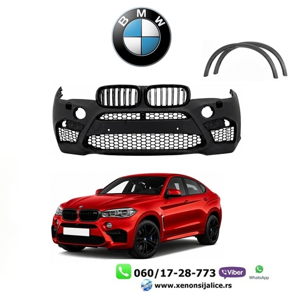 BMW X6 F16 14-19 PREDNJI BODY KIT M