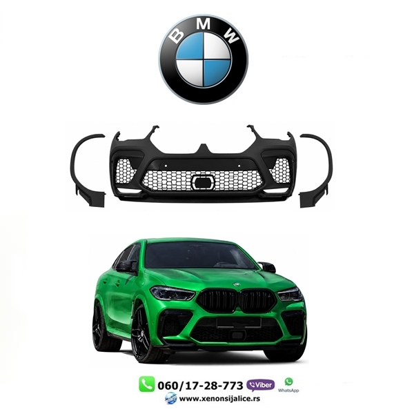 BMW X6 G06 18-23 PREDNJI BODY KIT M