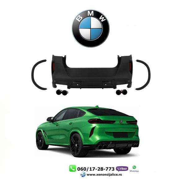 BMW X6 G06 18-23 ZADNJI BODY KIT M