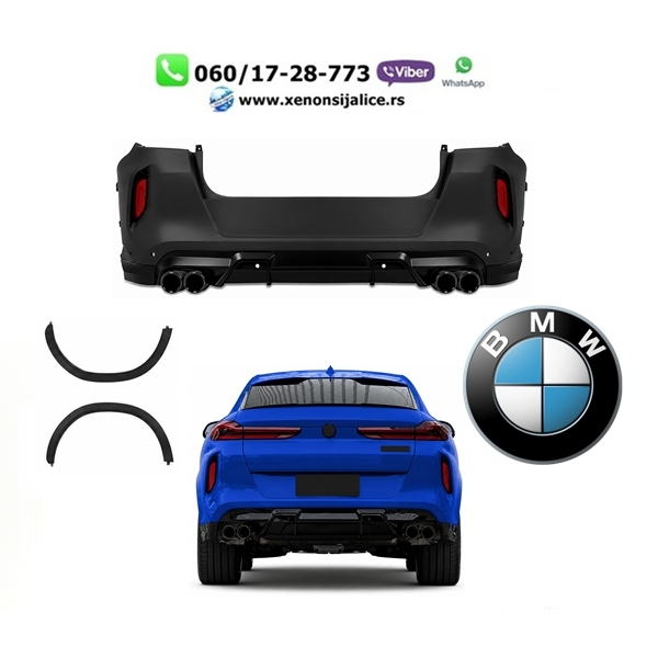 BMW X6 G06 23-26 ZADNJI BODY KIT M
