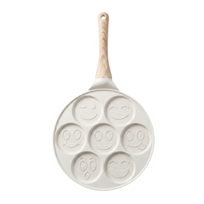 Dezen Smiley tiganj za palačinke – krem