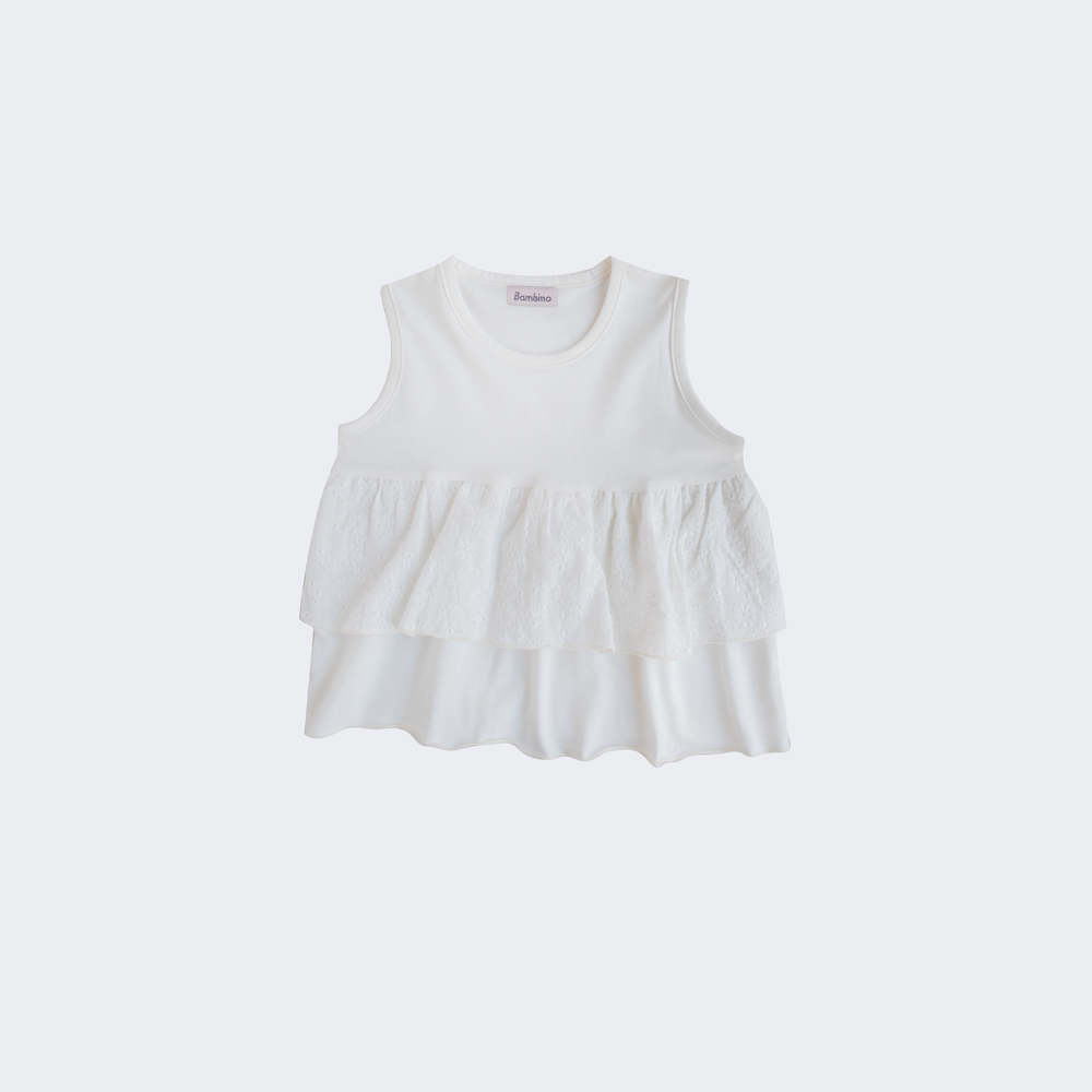 Bluza bez rukava za devojčice