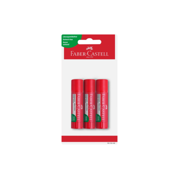 Lepak u stiku Faber-Castell 3 komada po 10gr u blister pakovanju