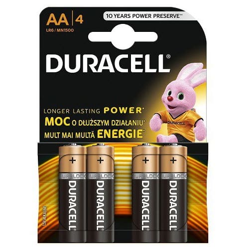Alkalne baterije Duracell AA (LR6) basic