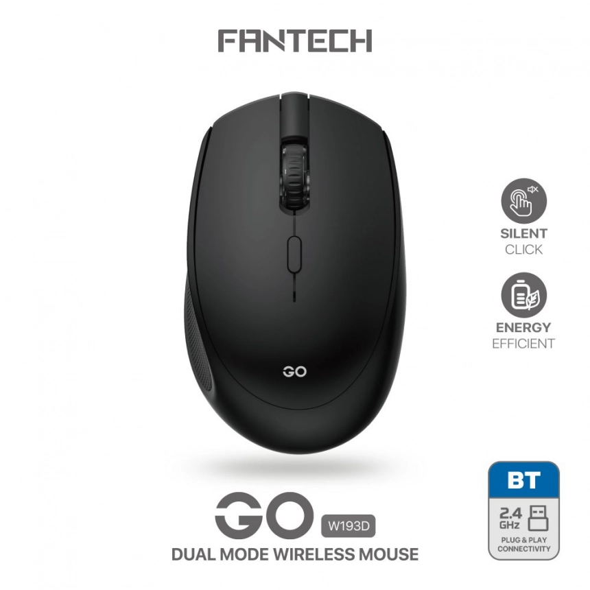 Kancelarijski Wireless mis Fantech W193D crni