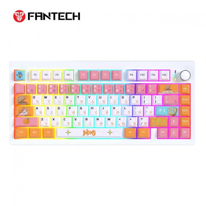 Tastatura Mehanicka Gaming Fantech MK921 Maxfit 8 Wireless ONE PIECE - NAMI (brown switch)