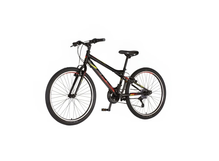 Dečija bicikla Venssini Junior Parma 24/V-brake kontra/18 brzina/crno-crvena perla