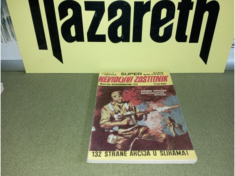SUPER STRIP BIBLIOTEKA broj 33 Serija:KOMANDOSI broj 11