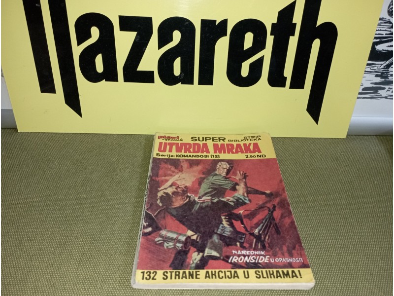 SUPER STRIP BIBLIOTEKA broj 36 Serija:KOMANDOSI broj 12