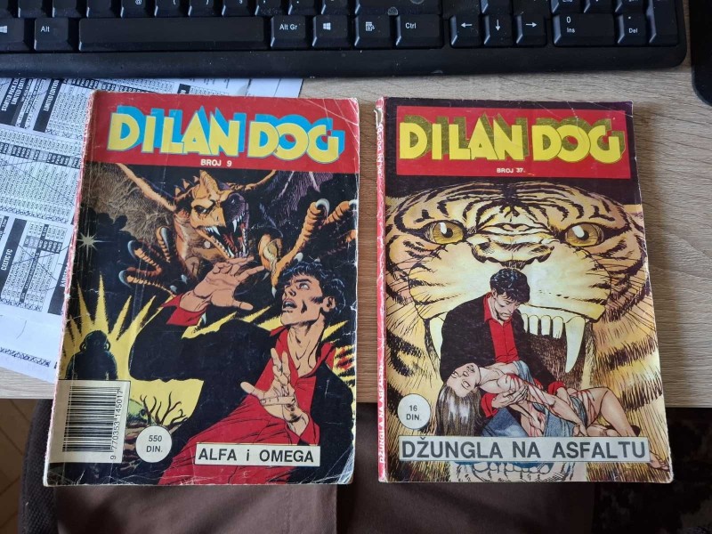 Dilan Dog Alfa i omega Džungla na asfaltu broj 9 i 37