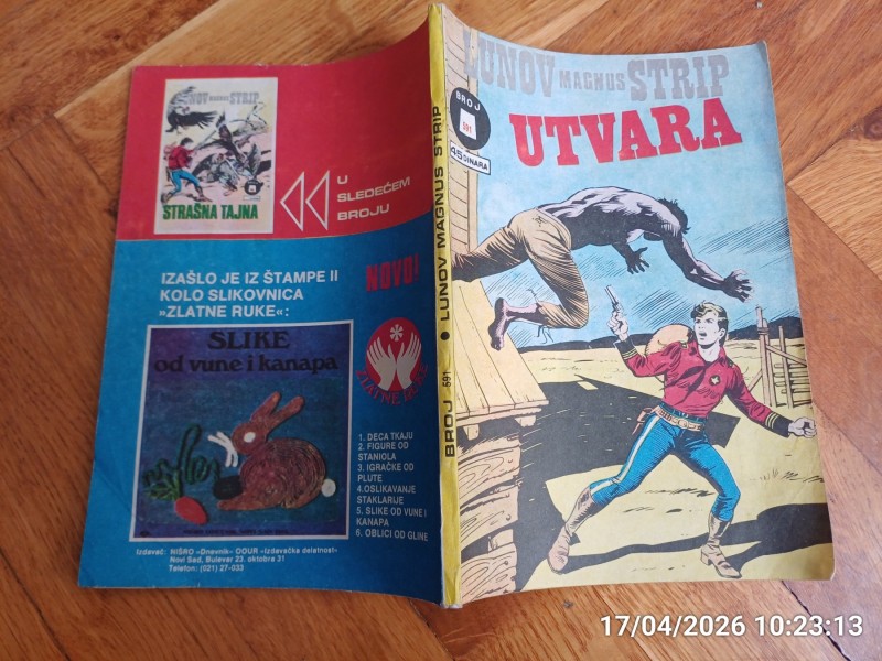 LUNOV MAGNUS STRIP BROJ 591, UTVARA