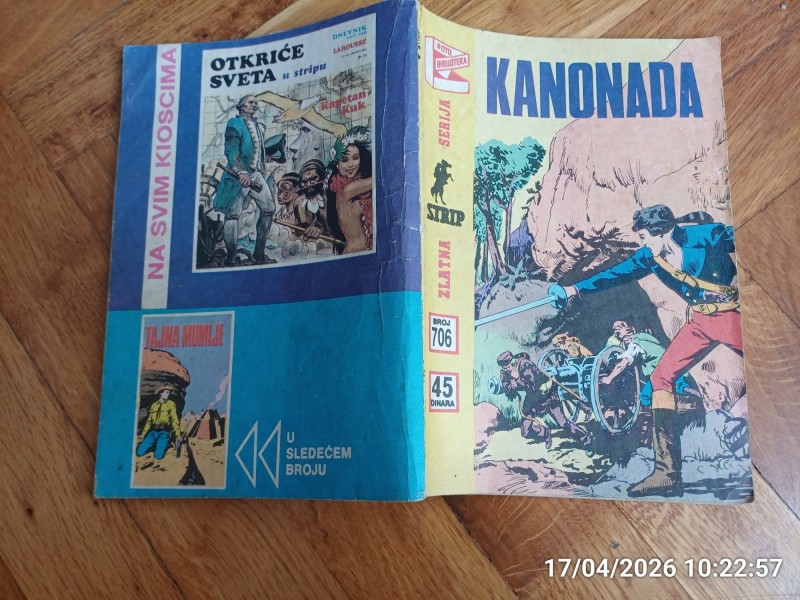 ZLATNA SERIJA 706, KANONADA